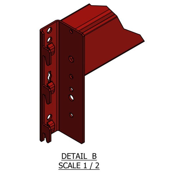 UNIRAK BOX BEAM 1.5" X 4.0" X 96" 7,580 LBS. CAPACITY/PAIR