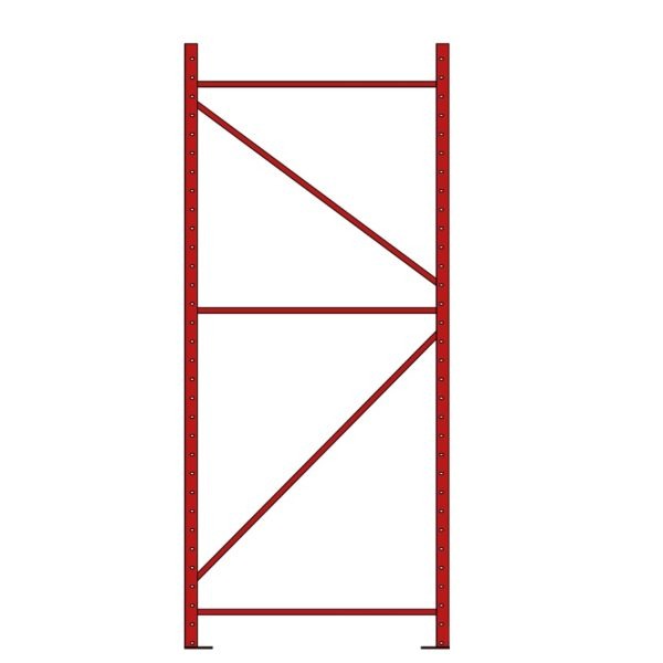 UNIRAK END FRAME MD 42" DEPTH X 192" HEIGHT | Space Aid Manufacturing