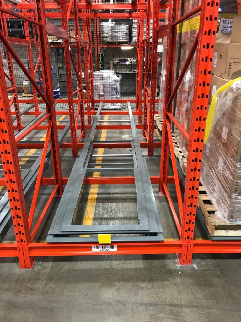 Pushback Racking Project – 5-Deep System (Mississauga)